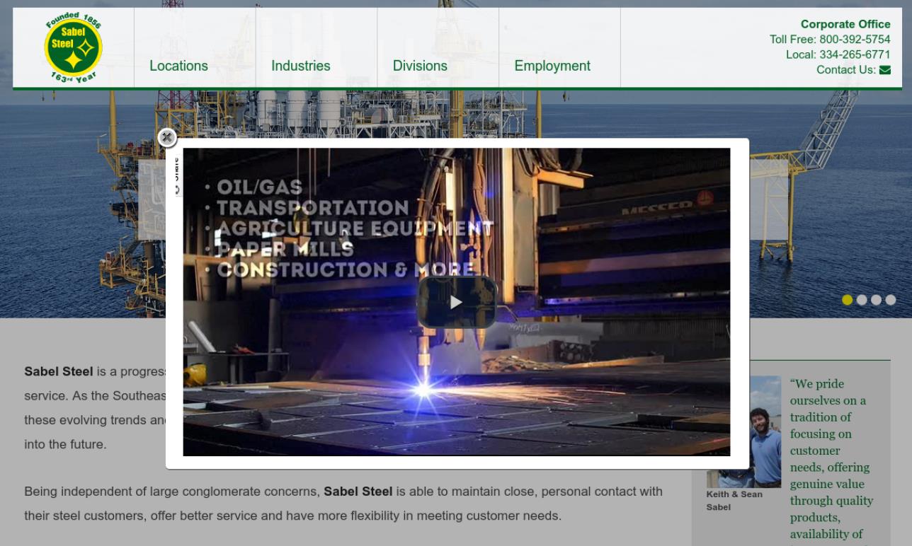 Sabel Steel | Steel Service Centers