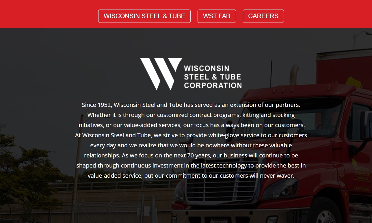 Wisconsin Steel and Tube Corporation | Steel Service Centers