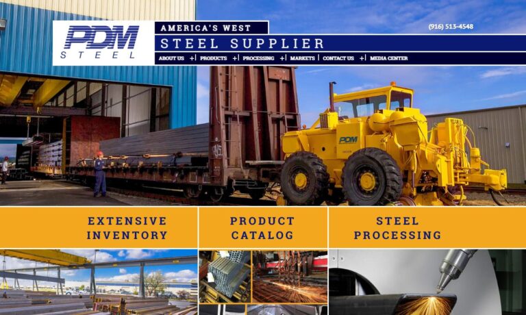 PDM Steel Service Centers, Inc. | Steel Service Center
